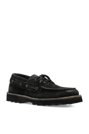 ALLSAINTS Skiff Leather Shoes - Grey