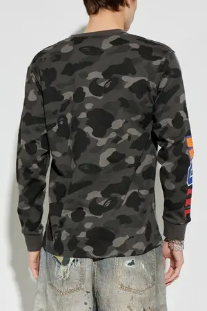 A BATHING APE T-shirt With Colorful Print