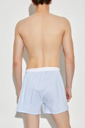 TOM FORD Boxers With A Striped Pattern - Light Blue