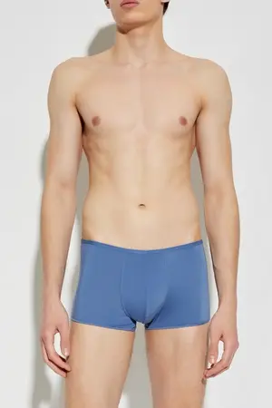 HOM Boxers From The "plume" Collection - Blue