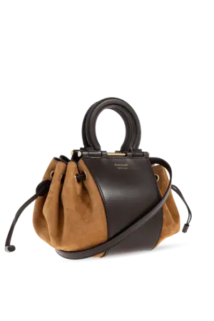 FERRAGAMO Gancio Handbag - Brown