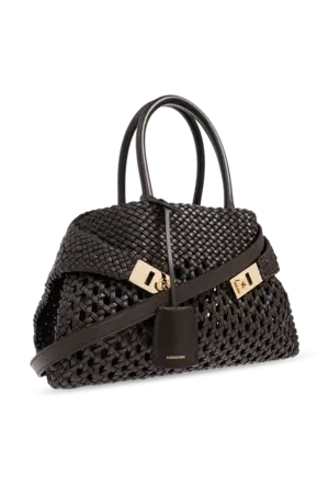 FERRAGAMO Hug Handbag - Brown