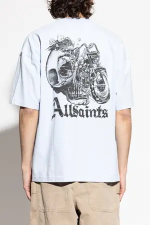 ALLSAINTS T-shirt ‘panhead - Light Blue