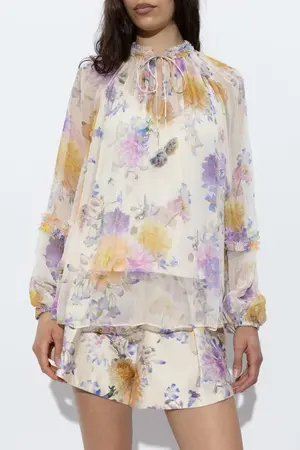 Zimmermann Floral Motif Top - Multicolour