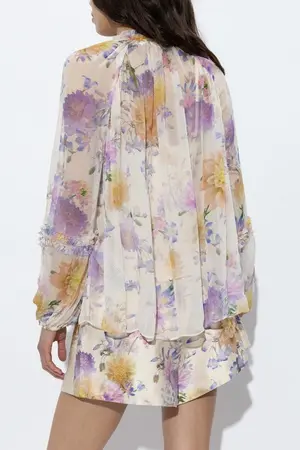 Zimmermann Floral Motif Top - Multicolour