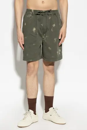 MARANT Straight-leg Tie Dye Shorts - Green