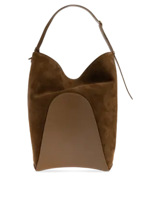 Alaïa Hip Large Bucket Shoulder Bag - Brown
