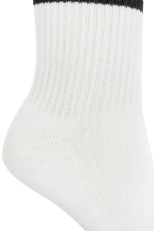BY MALENE BIRGER Leilana Mid-calf Socks - White