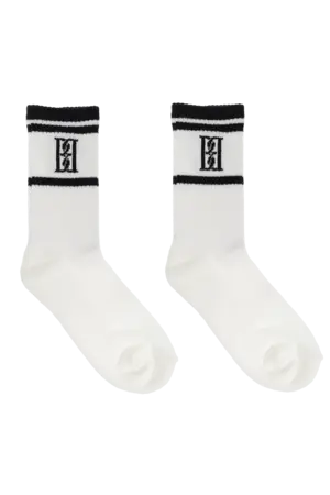 BY MALENE BIRGER Leilana Mid-calf Socks - White