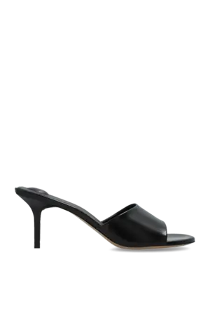 Jacquemus Cubisto Heeled Mules - Black