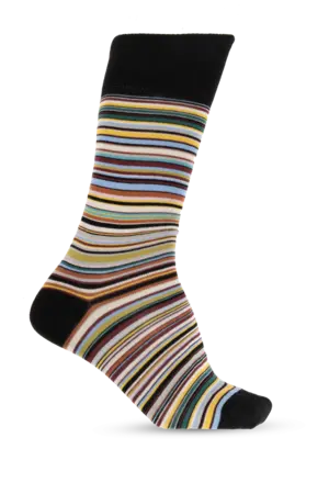 Paul Smith Six-pack Patterned Crew Socks - Multicolour