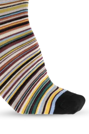 Paul Smith Six-pack Patterned Crew Socks - Multicolour