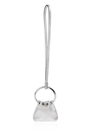 JIMMY CHOO Bon Bon Mini Pendant - Silver