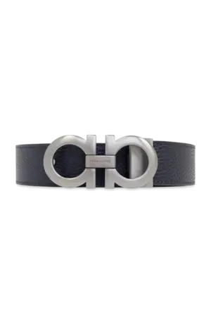 FERRAGAMO Double-sided Belt - Navy Blue