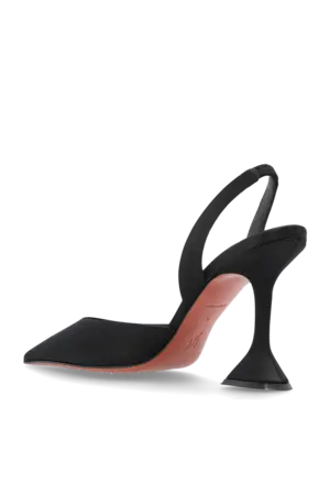 Amina Muaddi Lupita Heeled Slingbacks