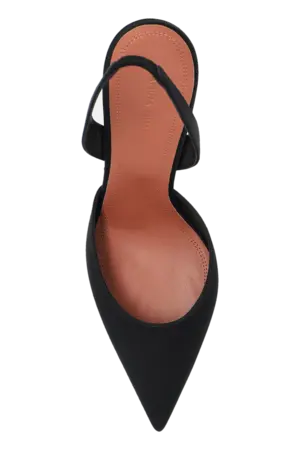 Amina Muaddi Lupita Heeled Slingbacks