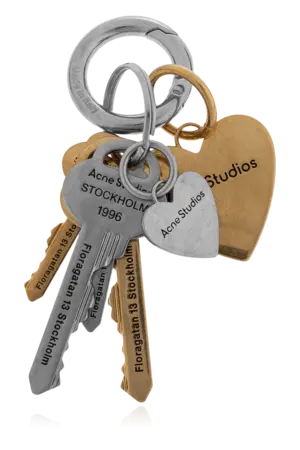 Acne Studios Keychain - Silver