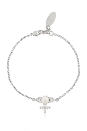 VIVIENNE WESTWOOD Logo Bracelet - Silver