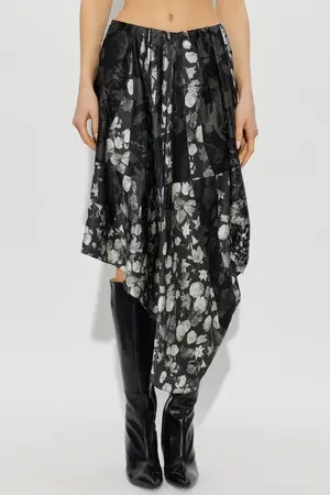 MAISON MARGIELA Silk Asymmetrical Skirt