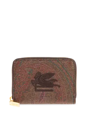 Etro Card Case - Brown