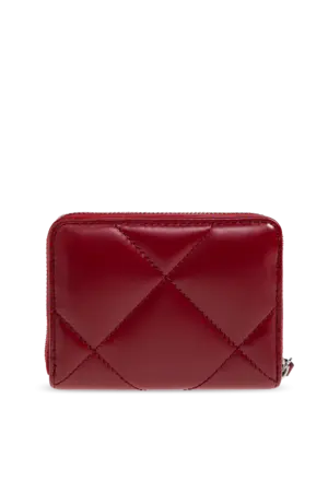 Tory Burch Leather Wallet - Burgundy