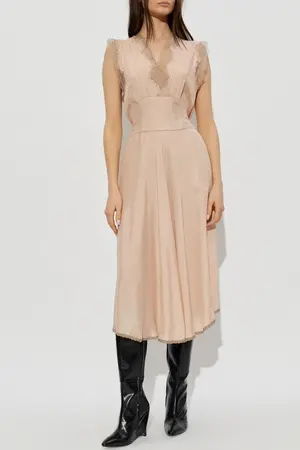 MAISON MARGIELA Lace-trimmed Dress