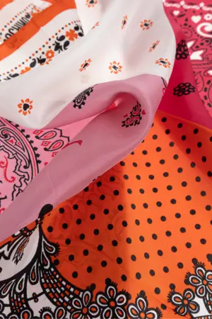 Moschino Silk Pocket Square