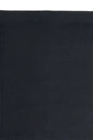 Brioni Scarf With Logo - Navy Blue