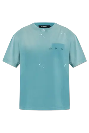 MISBHV T-shirt With Raw Finish