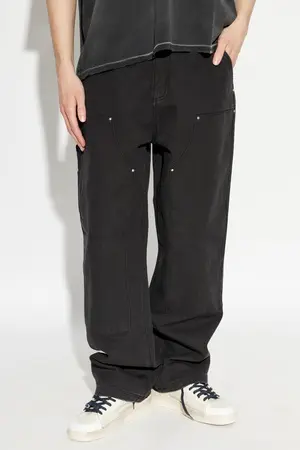 REPRESENT Straight-leg Trousers - Black
