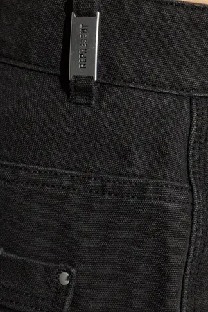 REPRESENT Straight-leg Trousers - Black