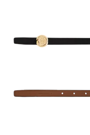 Tory Burch Reversible Belt - Black