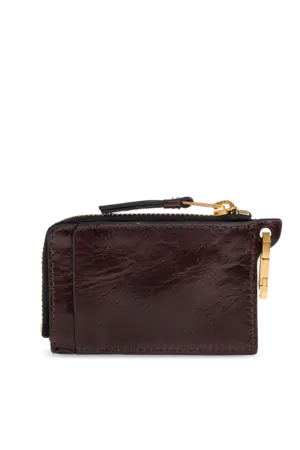 ALLSAINTS Leather Card Holder ‘remy - Brown