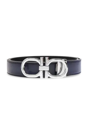 FERRAGAMO Reversible Belt - Black