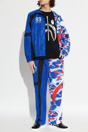 A BATHING APE Logo Trousers - Multicolour