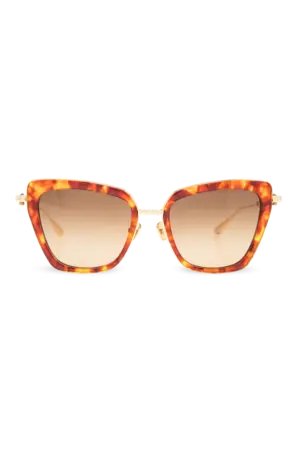 Valentino Garavani Square Frame Sunglasses - Brown