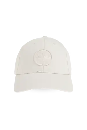 Stone Island Baseball Cap - Cream