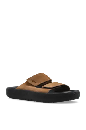 VEJA Suede Slides - Brown