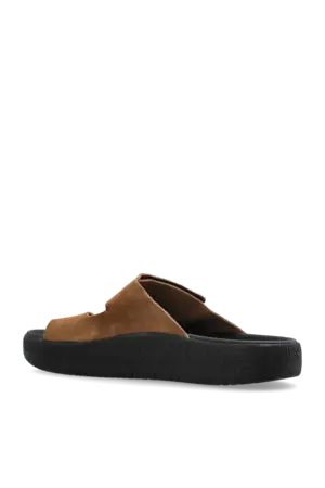 VEJA Suede Slides - Brown