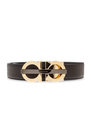 FERRAGAMO Double-sided Belt - Black