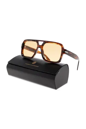 DB EYEWEAR BY DAVID BECKHAM Rectangle Sunglasses - Orange