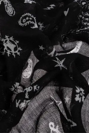 Zadig&Voltaire Cashmere Scarf - Black