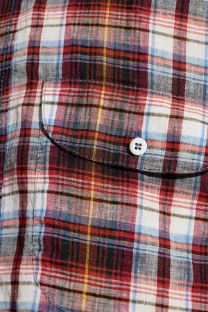 Dsquared2 Linen Shirt With Pockets - Multicolour