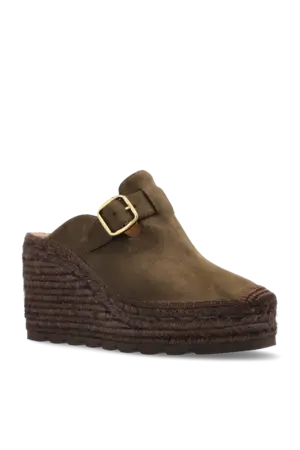 Stella McCartney Wedge Sandals - Brown