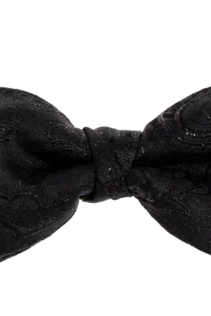 Etro Bow Tie With Lurex Thread