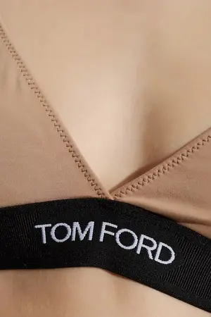 TOM FORD Bra With Logo - Beige