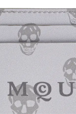 Alexander McQueen Leather Card Holder