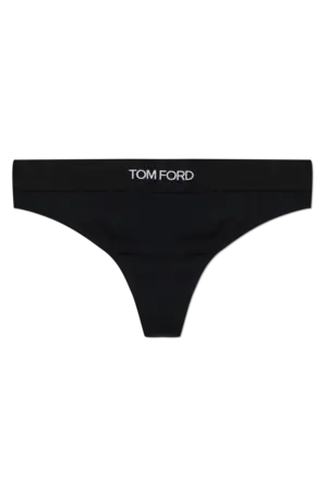 TOM FORD Strings With Logo - Black