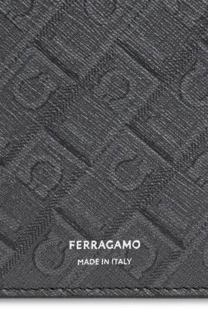 FERRAGAMO Wallet With Monogram - Grey