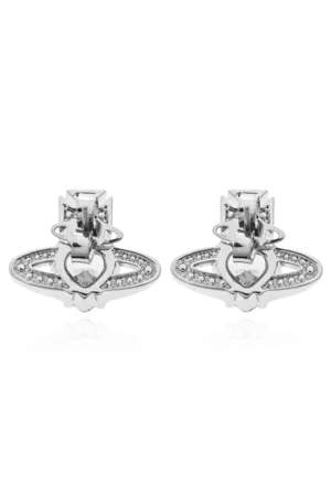 VIVIENNE WESTWOOD Earrings With Shimmering Crystals